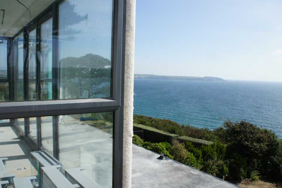 Sea Road Aluminium Windows in Cornwall - Holmbush Windows