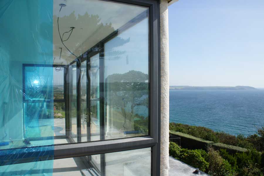 Sea Road Aluminium Windows in Cornwall - Holmbush Windows